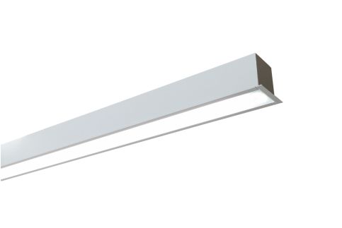 Luminaria lineal empotrada con equipamiento LED | Line Rus